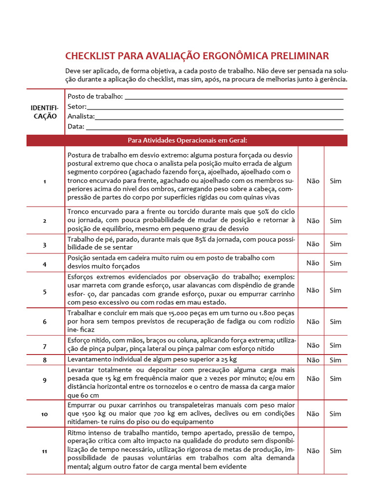 Checklist Para AEP | PDF | Tempo