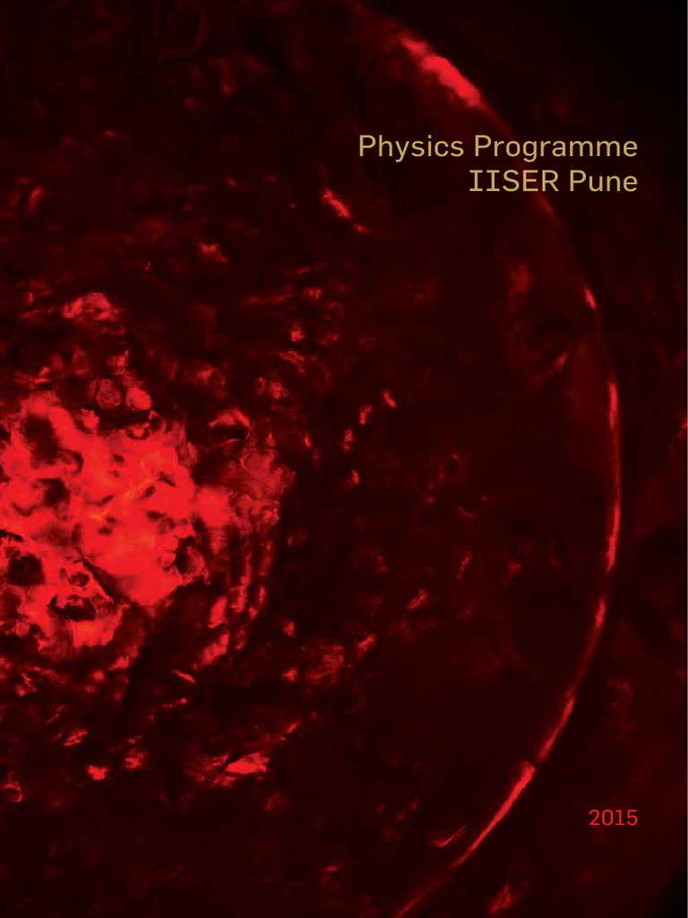 Physics Brochure | PDF | Physics | String Theory
