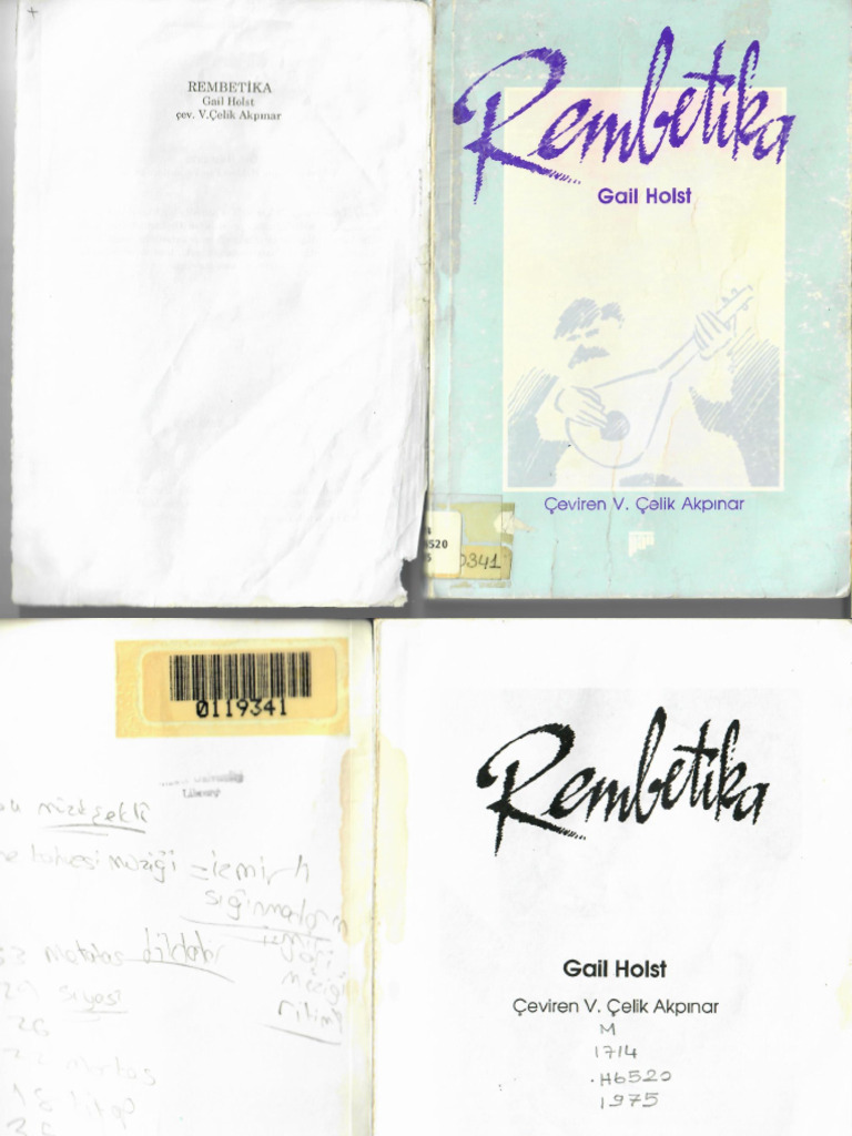 Rembetika Gail Holst 1993 | PDF