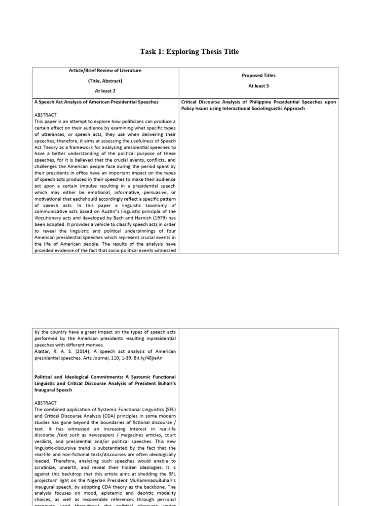 Task 1 Title | PDF | Linguistics | Human Communication