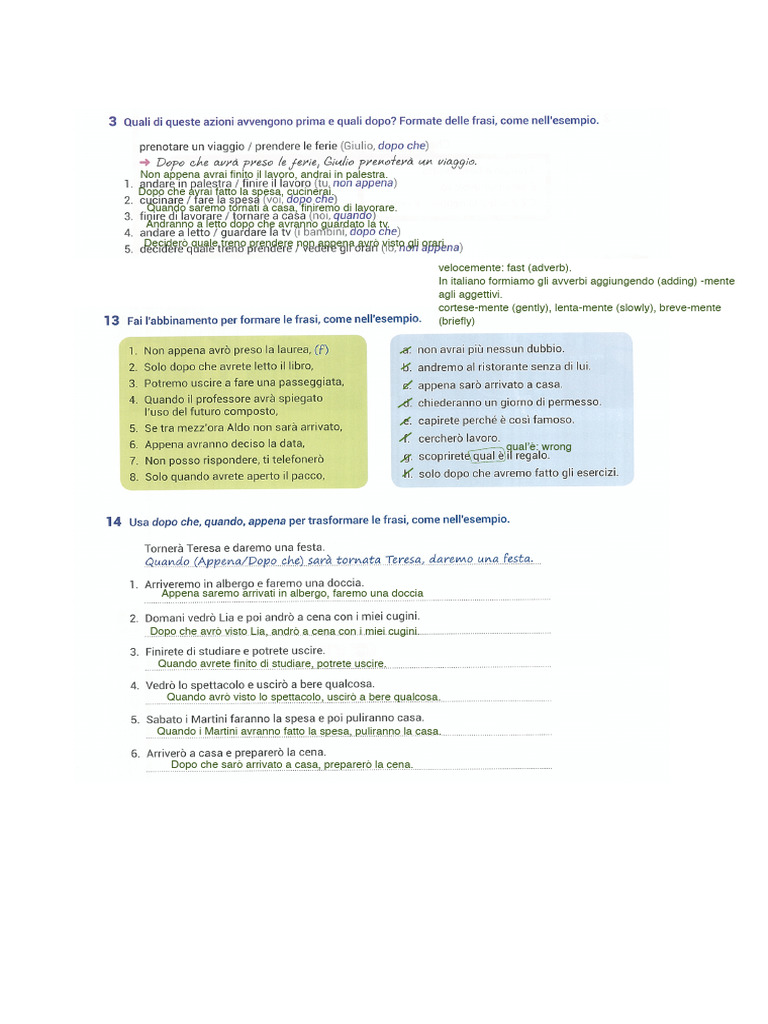 Lezione Italiano | PDF