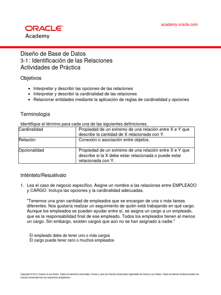 DD 3 1 Practice Esp | PDF