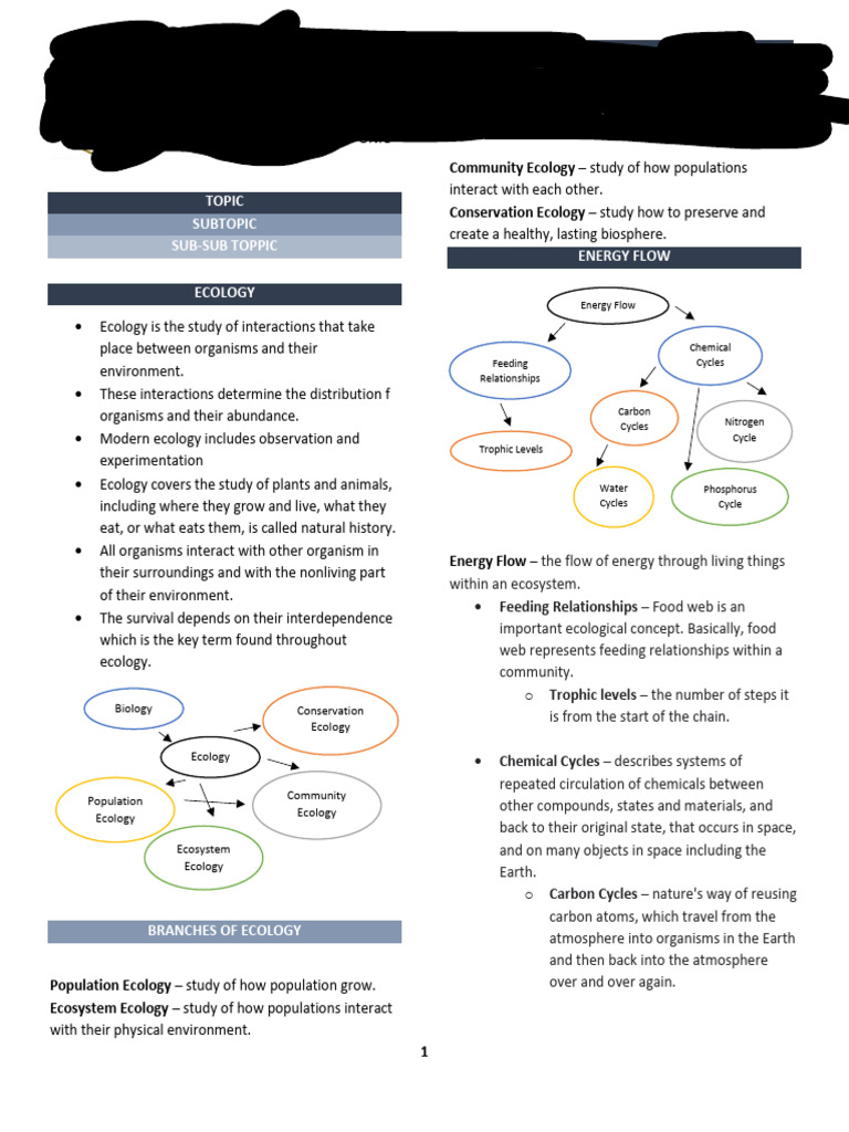 People and The Earths Ecosystem | PDF | Ecosystem | Food Web