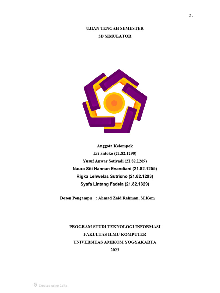 Template Laporan Arvr | PDF