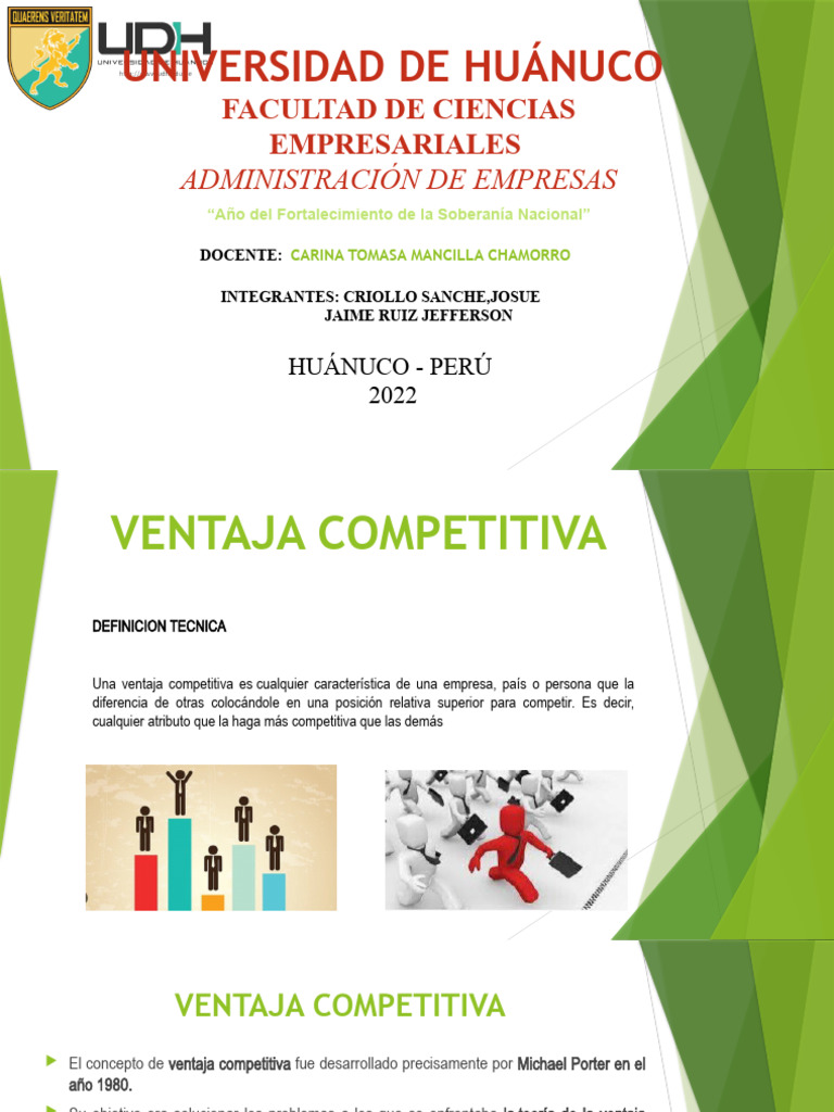 Ventaja Competitiva | PDF | Producto (Negocio) | Mercado (economía)