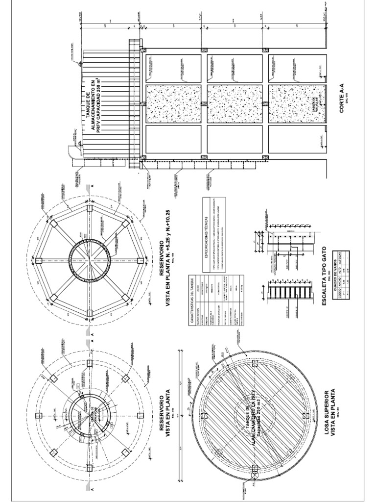 1.arquitectura Fusten Fin 250m3 | PDF