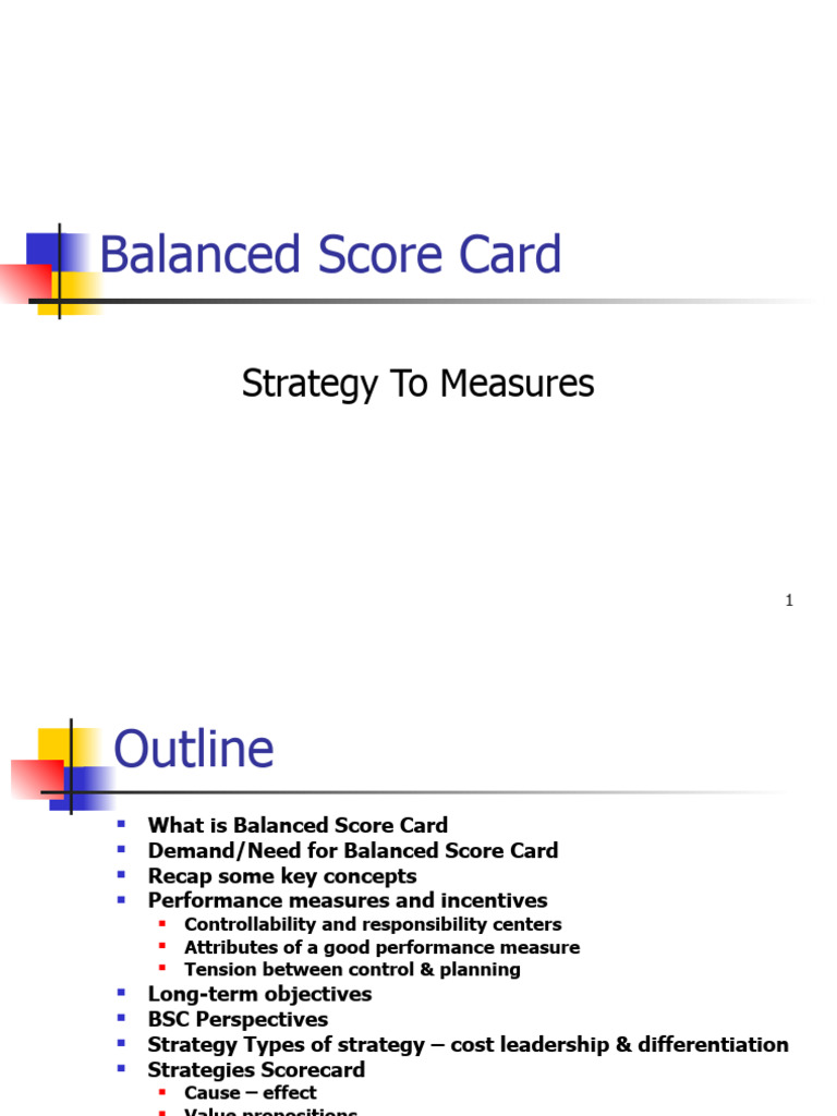 Balance Scorecard 11 | PDF | Strategic Management | Supply Chain