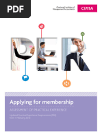 CIMA Practical Experience PER | PDF | Strategic Management | Project ...