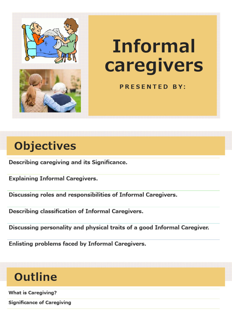 Sample Majed Informal Caregivers | PDF | Caregiver | Long Term Care