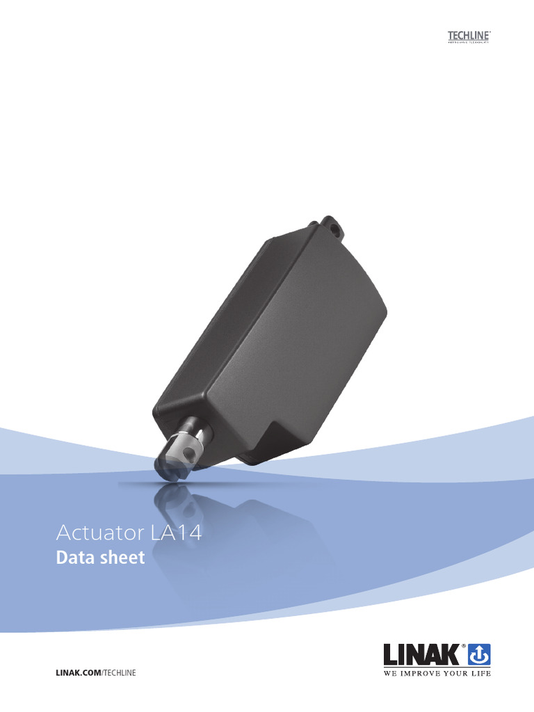 Linear Actuator La14 Data Sheet Eng | PDF