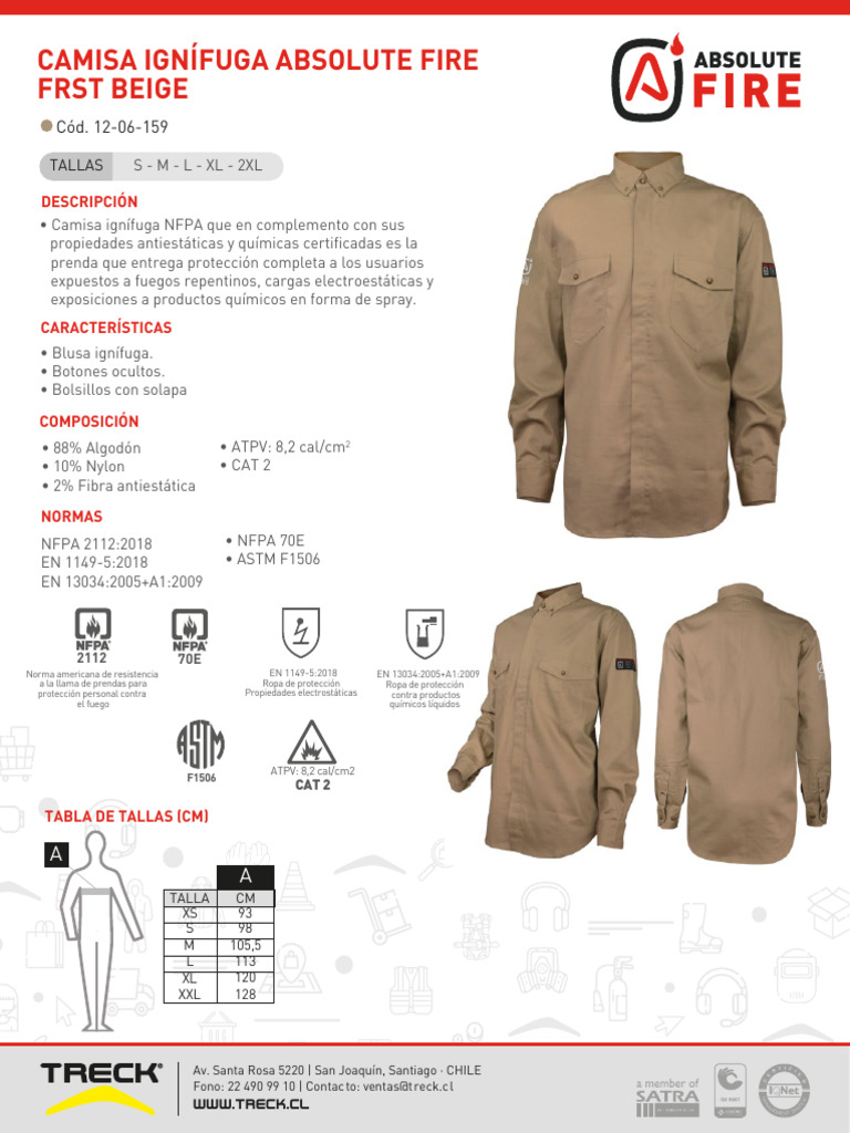12-06-159-FT-NFPA Camisa | PDF