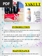 Yakult Process Flow Step 2 & 3 | PDF