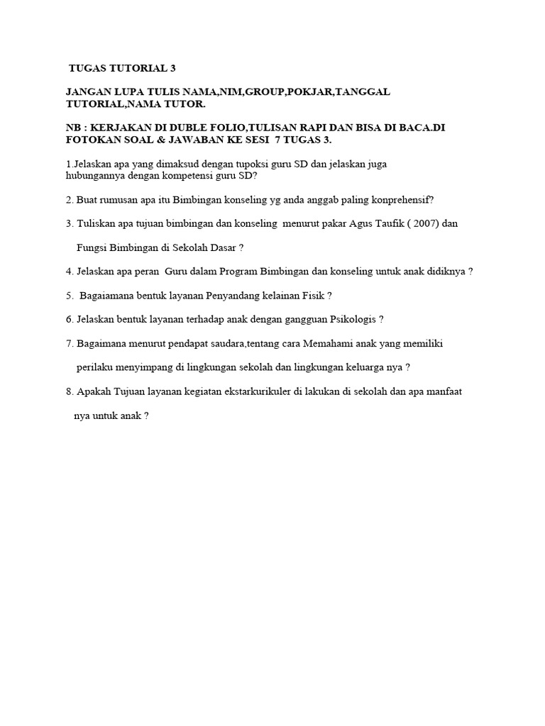 Soal TT3 Persfektif | PDF