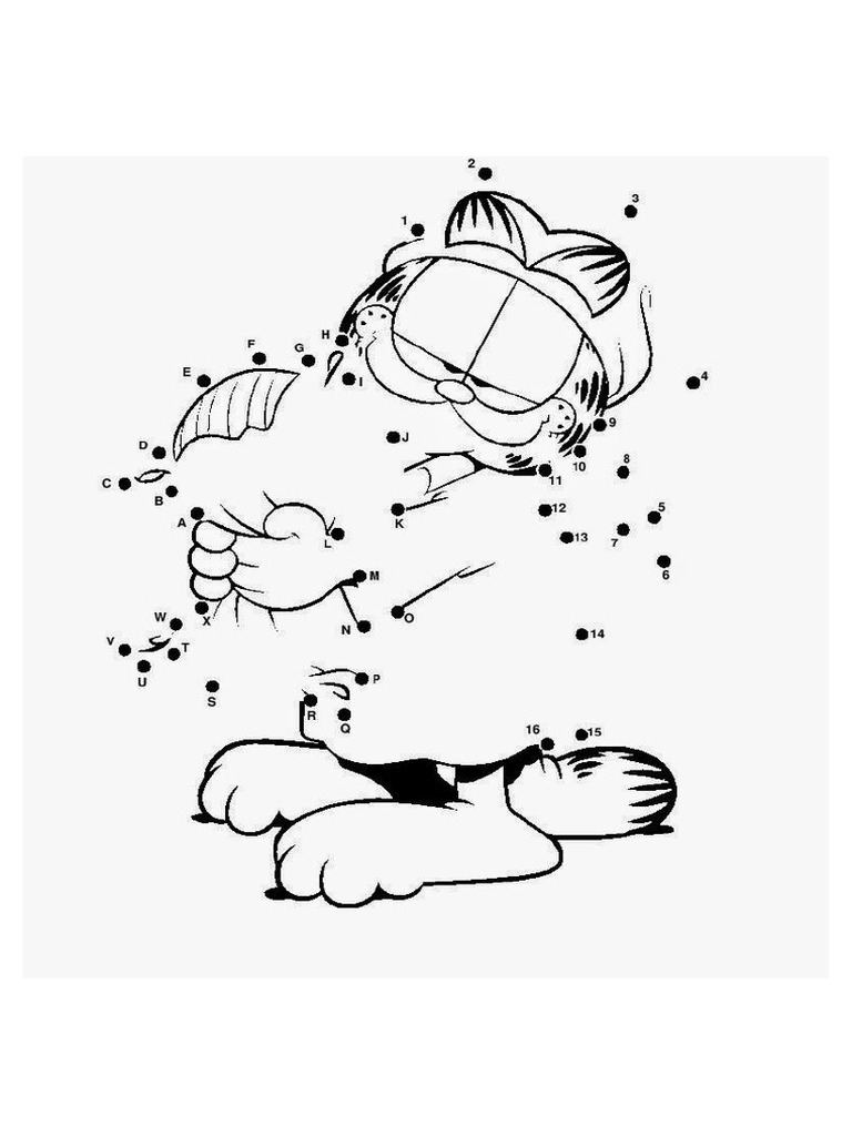 Atividades Garfield | PDF