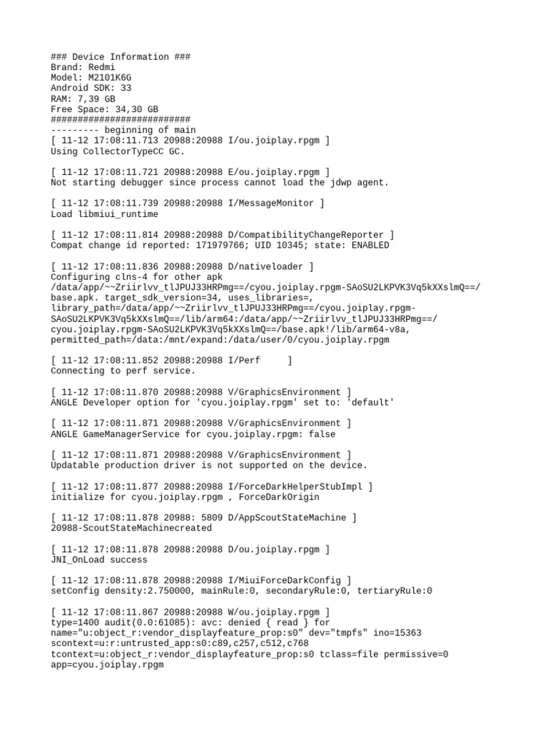 Log-2023 11 12 05 08 | PDF | Computer Architecture | System Software