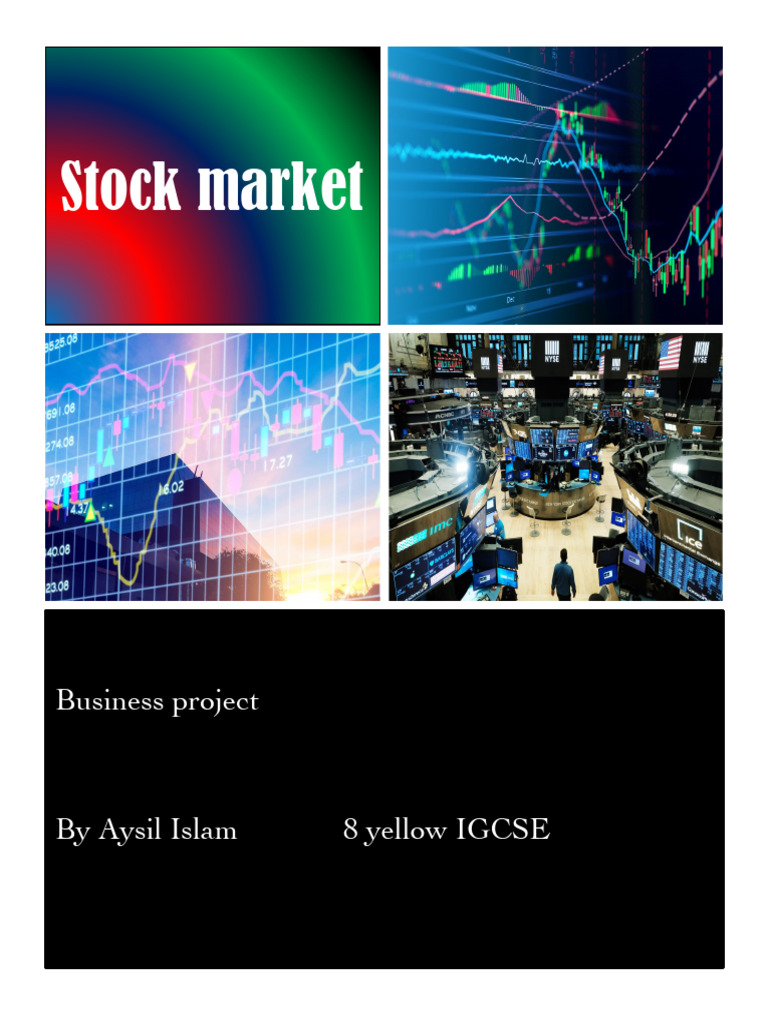 The Stock Market Business and Accounting Project | PDF | Stocks | Stock ...
