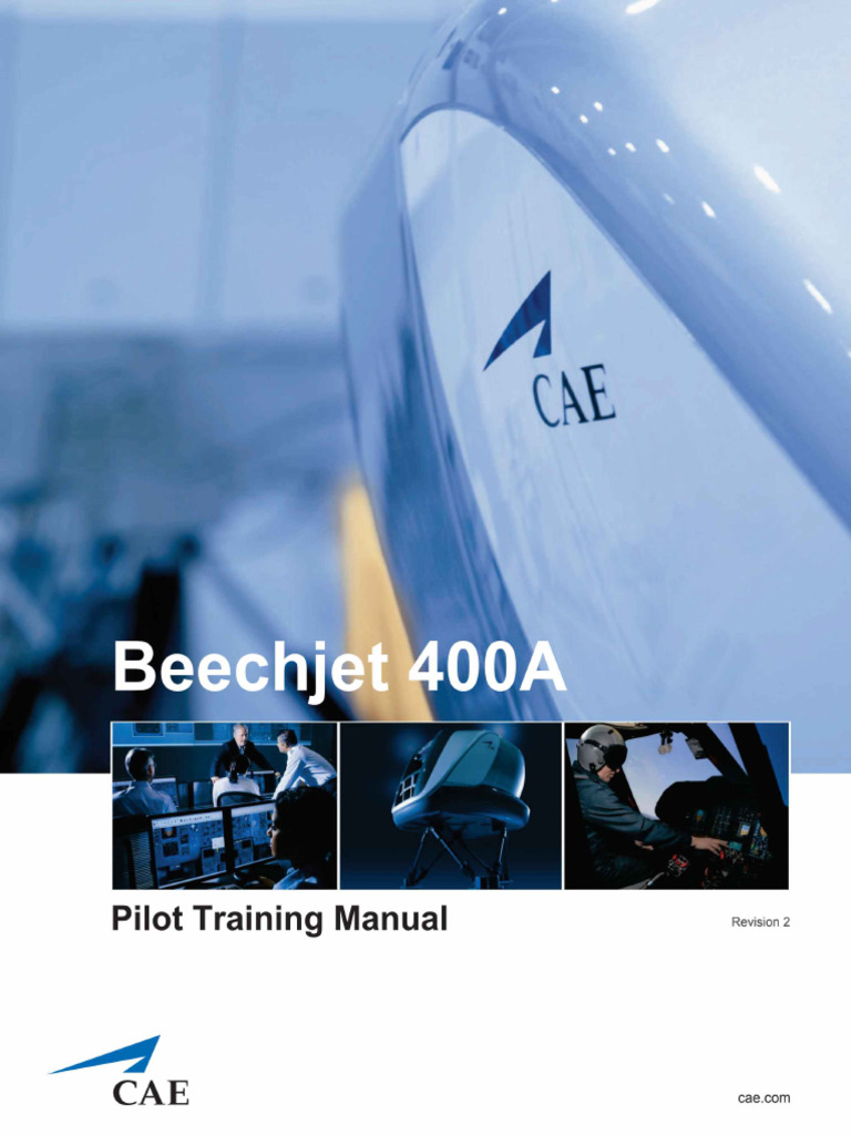 CAE BE400 Pilot Training Manual | PDF