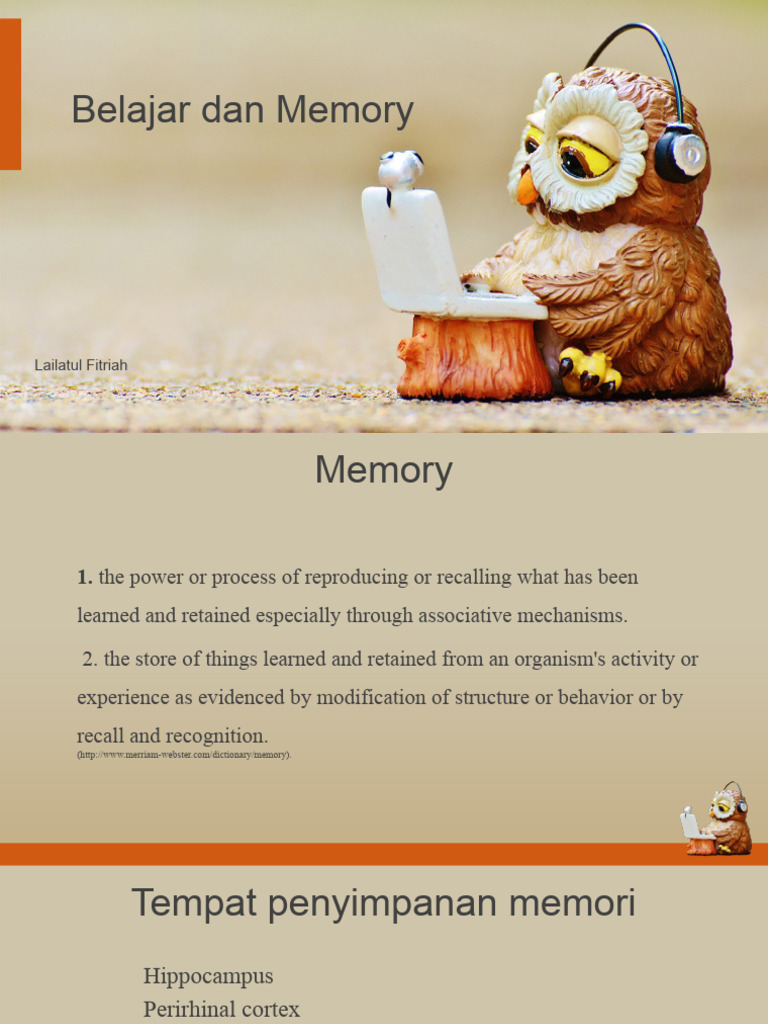 Belajar Dan Memory | PDF