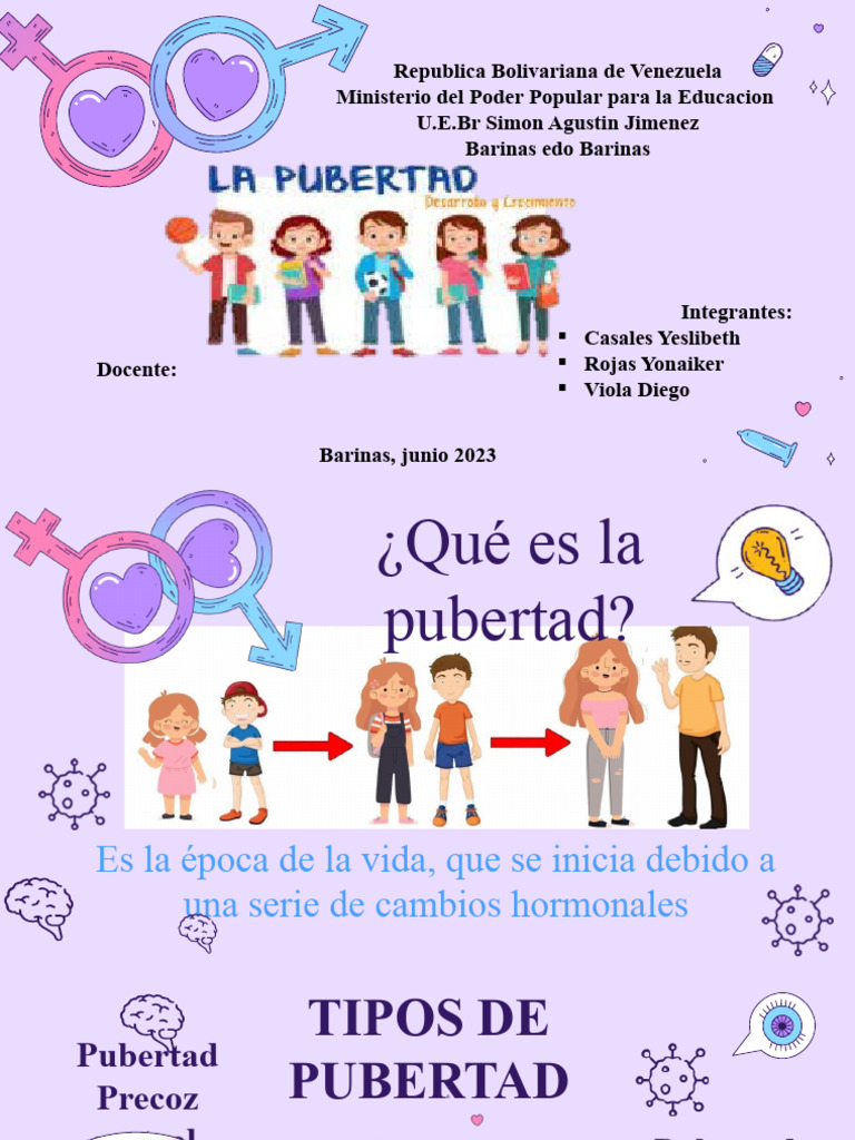 Cambios en la Pubertad y Adolescencia | PDF | Pubertad | Las emociones