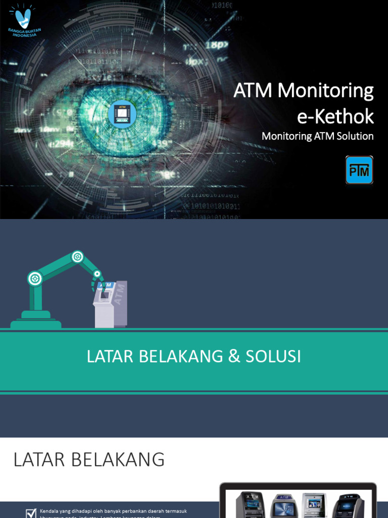 Aplikasi ATM Monitoring (E-Kethok) | PDF