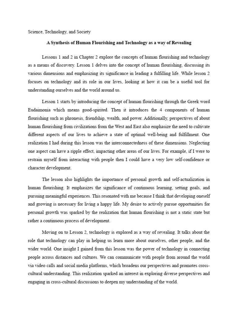 STS - Assignment | PDF | Cognitive Science | Psychology