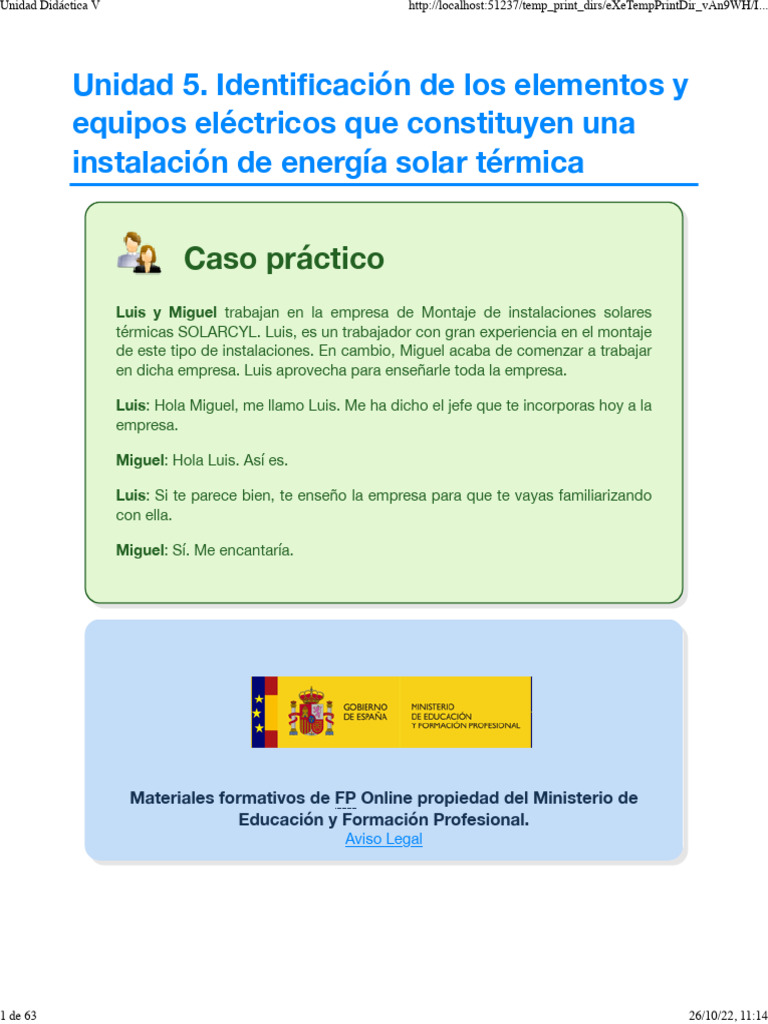 ER05 Contenido 2022 VI | PDF | Energía solar | Gases de efecto invernadero