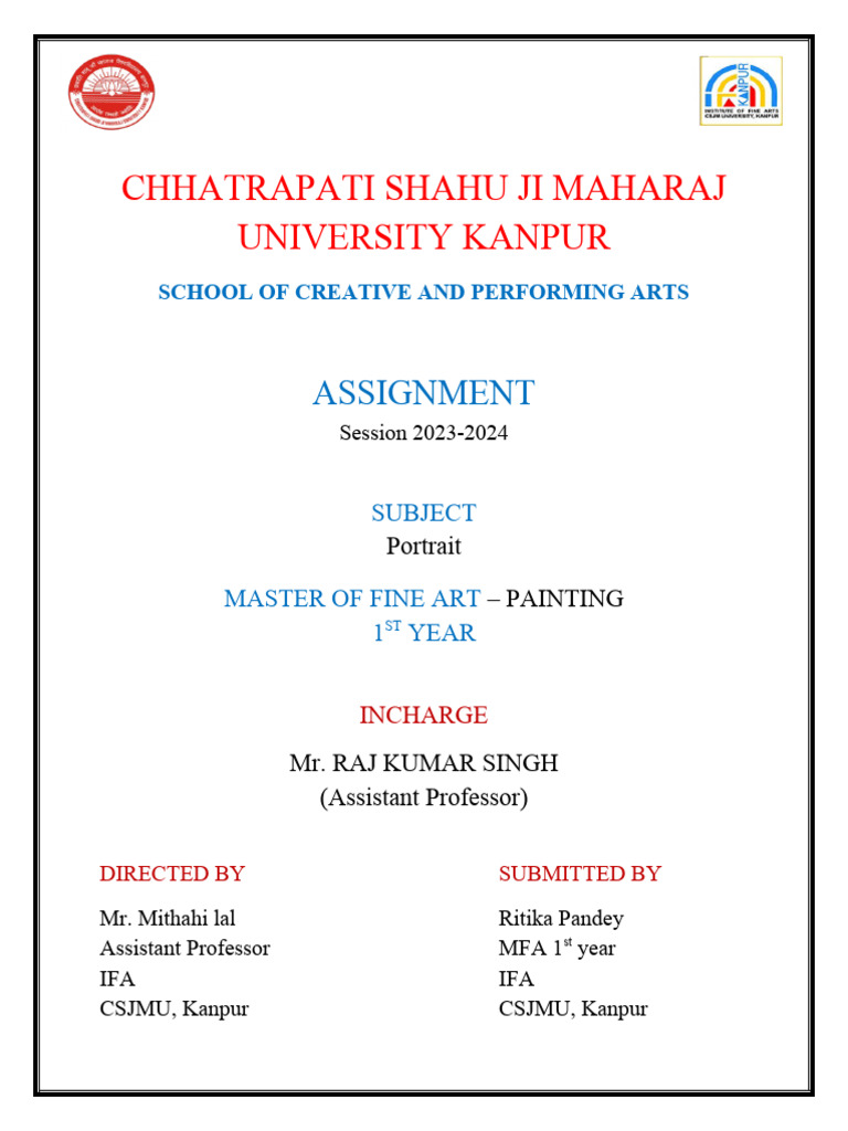 Chhatrapati Shahu Ji Maharaj University Kanpur | PDF