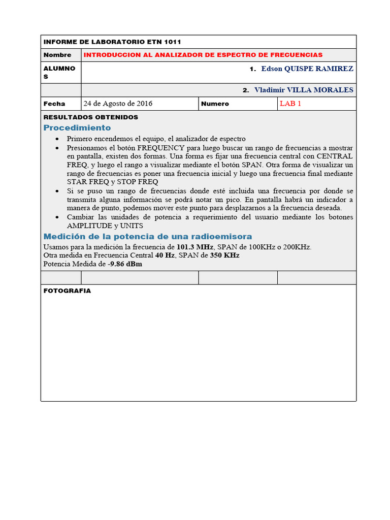 Labo 2 | PDF | Frecuencia | Densidad espectral