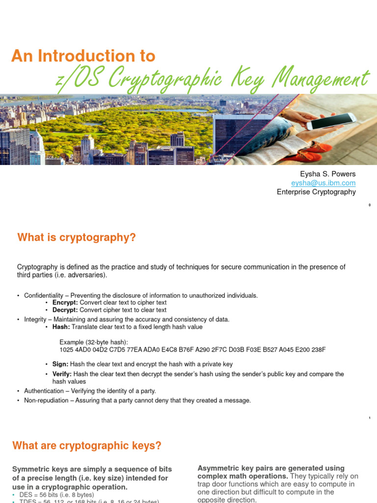 Crypto Key MGMT | PDF | Key (Cryptography) | Cryptography