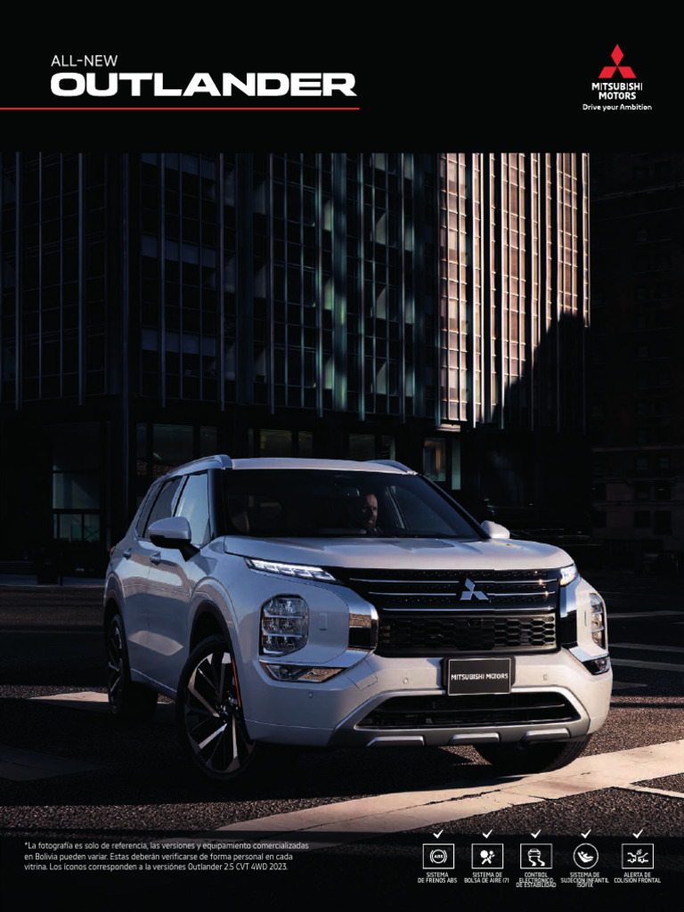 Ficha Tecnica MMC Outlander | PDF | Smartphone | USB