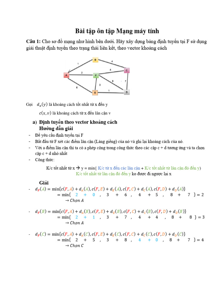 Bài tập MMT | PDF