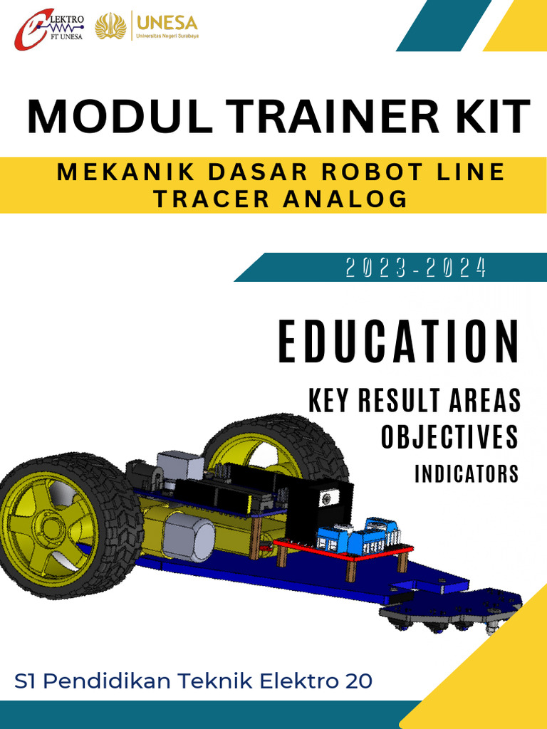 Modul Mekanik Line Tracer Analog Kelompok PDF | PDF