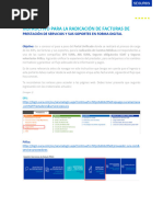 Manual de Usuario para Proveedores B2M | PDF | Factura