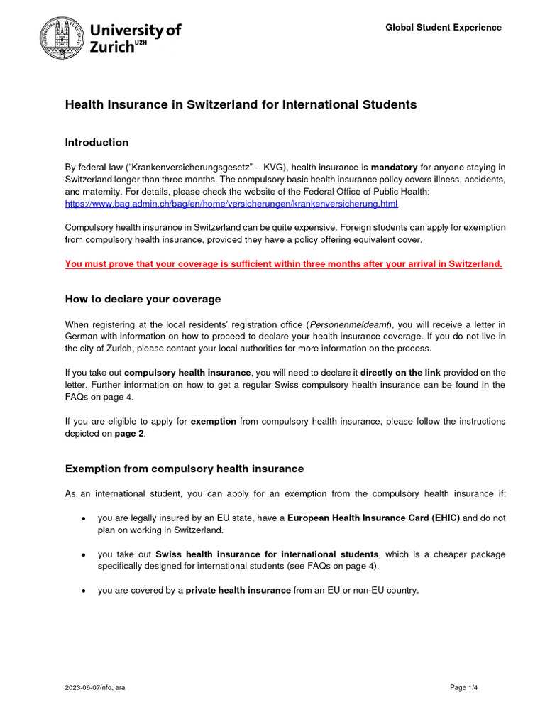 Fact Sheet Health Insurance | PDF | Deductible | Insurance
