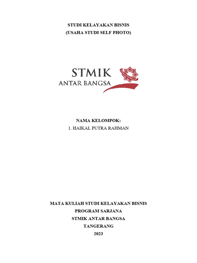 Proposal Bisnis - SKB - Kelompok 3 | PDF | Karier & Perkembangan | Seni
