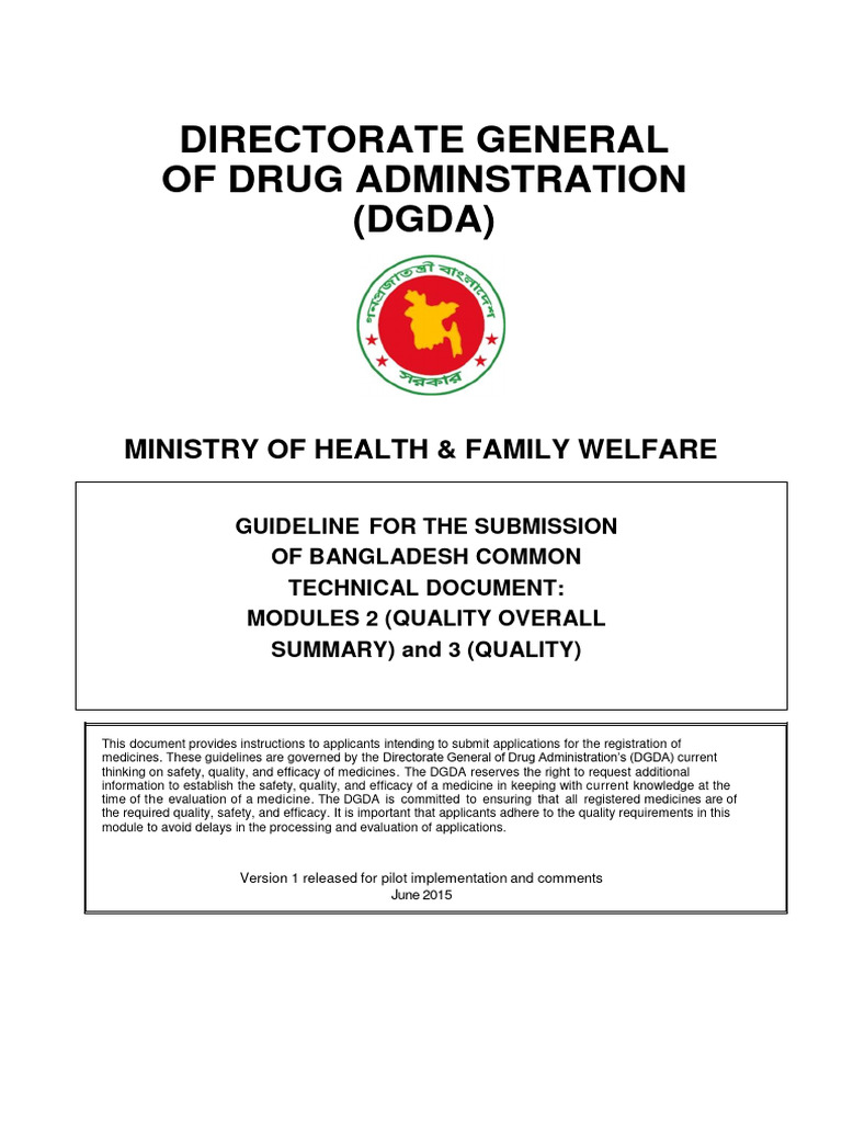 Dgda - Directorate General of Drug Adminstration | PDF | Pharmaceutical ...