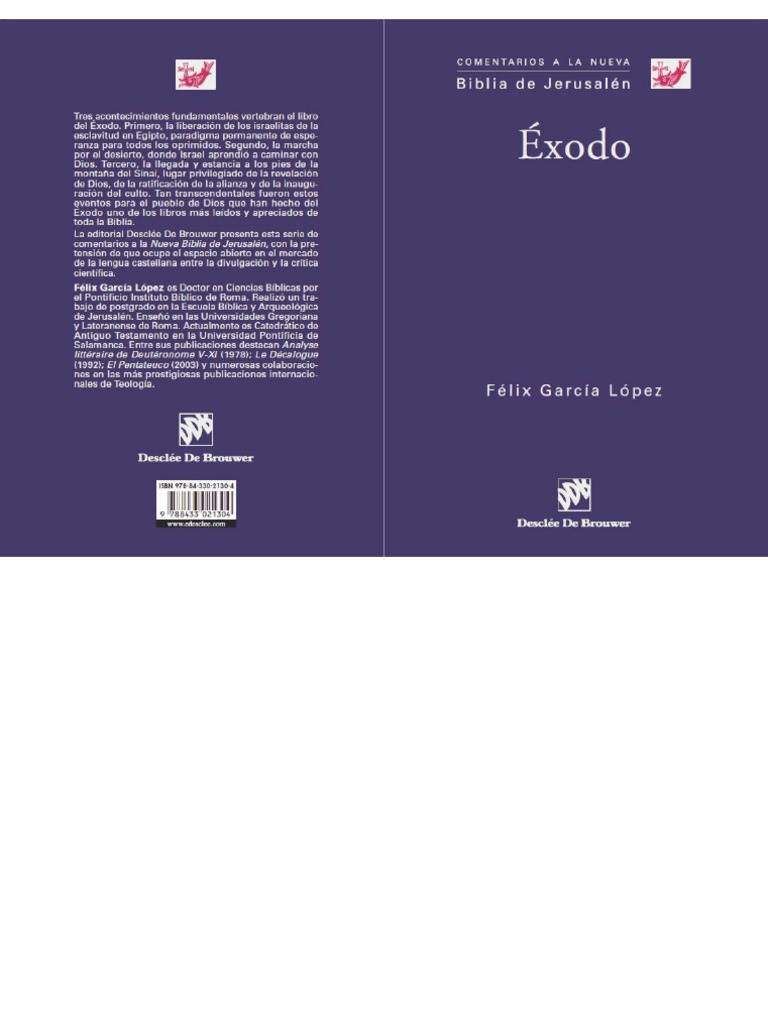 Exodo | PDF | Libro del éxodo | Moisés