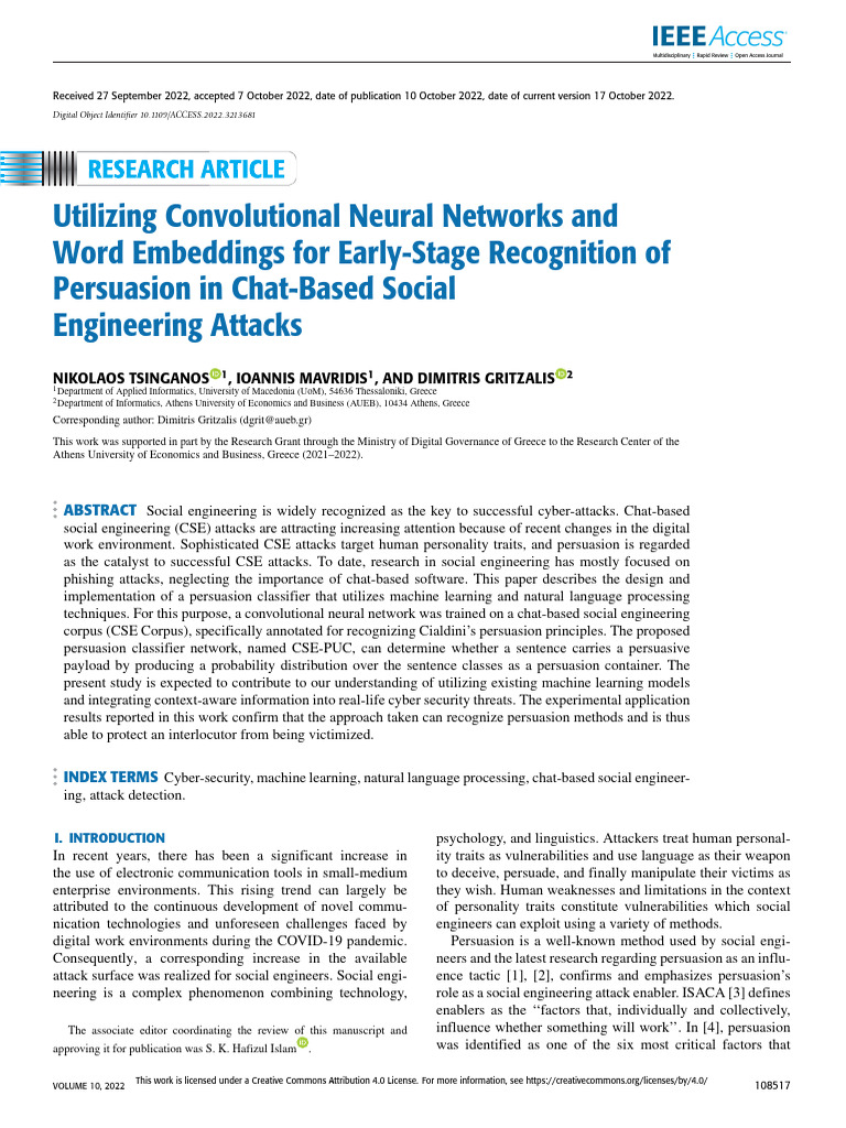 Utilizing Convolutional Neural Networks and Word Embeddings For Early-Stage Recognition of ...