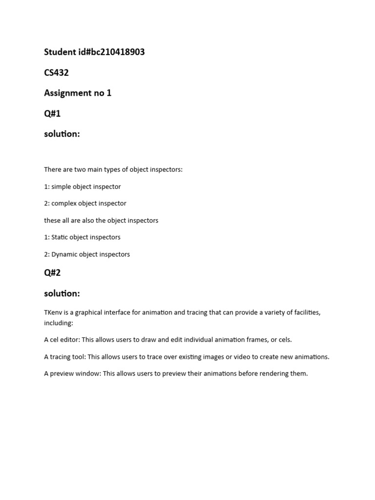 CS432 Ass Solution | PDF