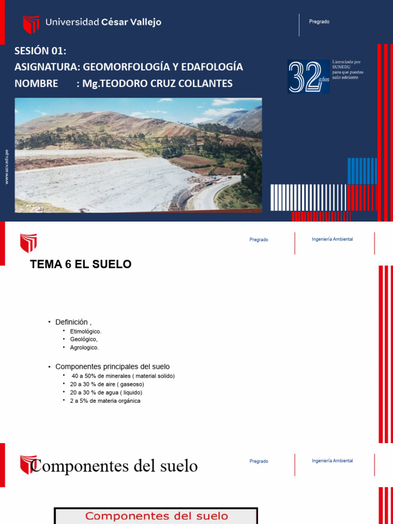 Geomorfología y Edafología | PDF | Suelo | Arcilla