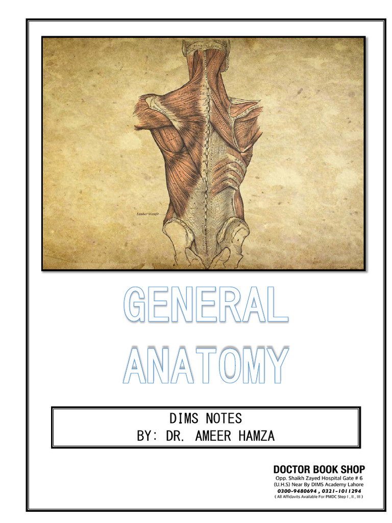 Gen. Anatomy | PDF | Science & Mathematics
