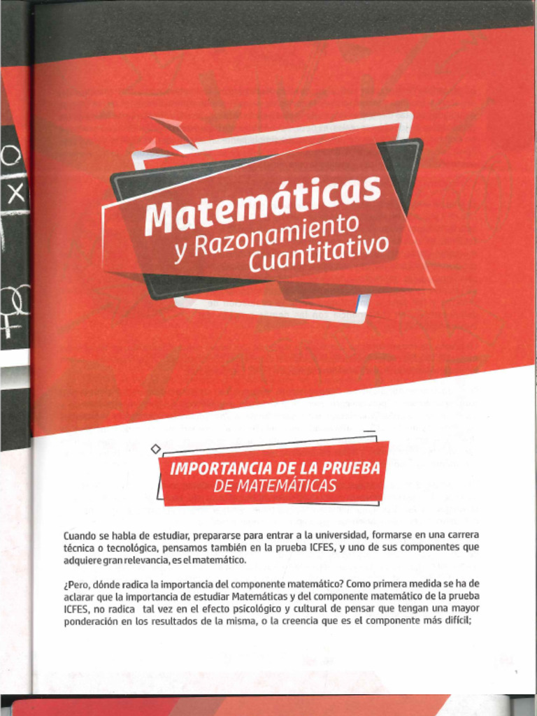 Matematicas Icfes | PDF