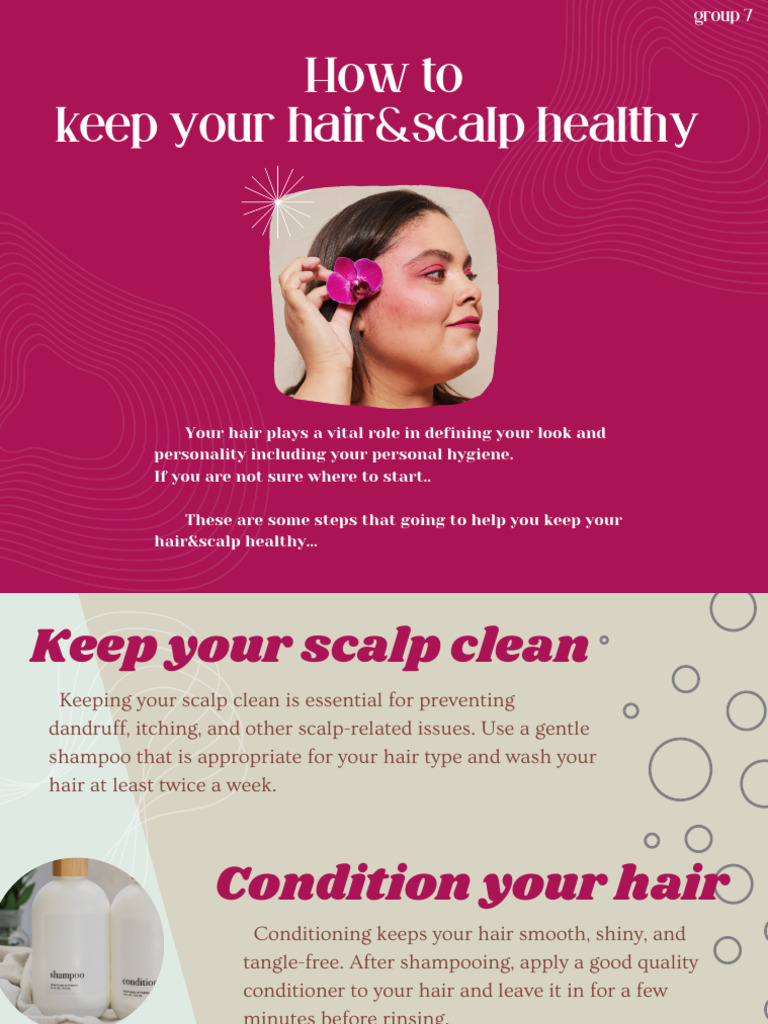 Group7 Brochure | PDF | Shampoo | Hair Care