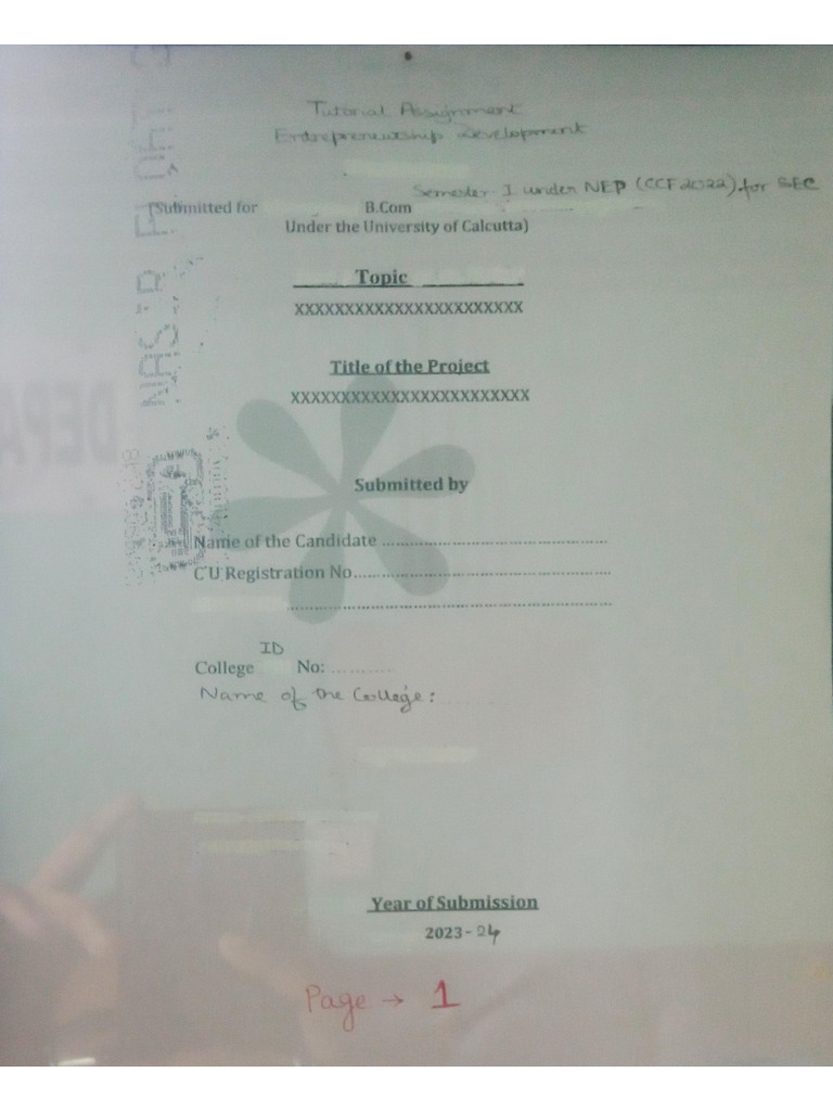 Format ED Assignment | PDF