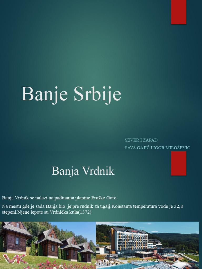 Banje Srbije | PDF