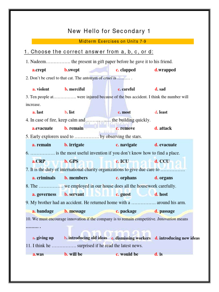 Longman General Revision 7-9 | PDF | Art | Young Adult