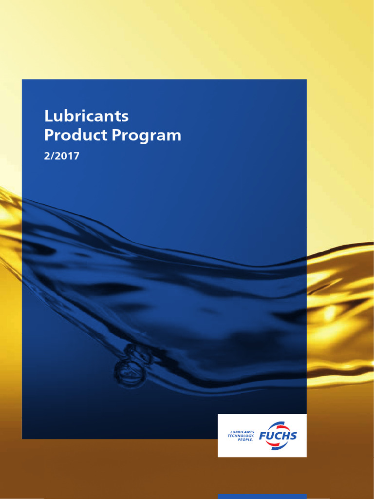 Lubricants Product Program 2 2017 SQ | PDF | Motor Oil | Lubricant