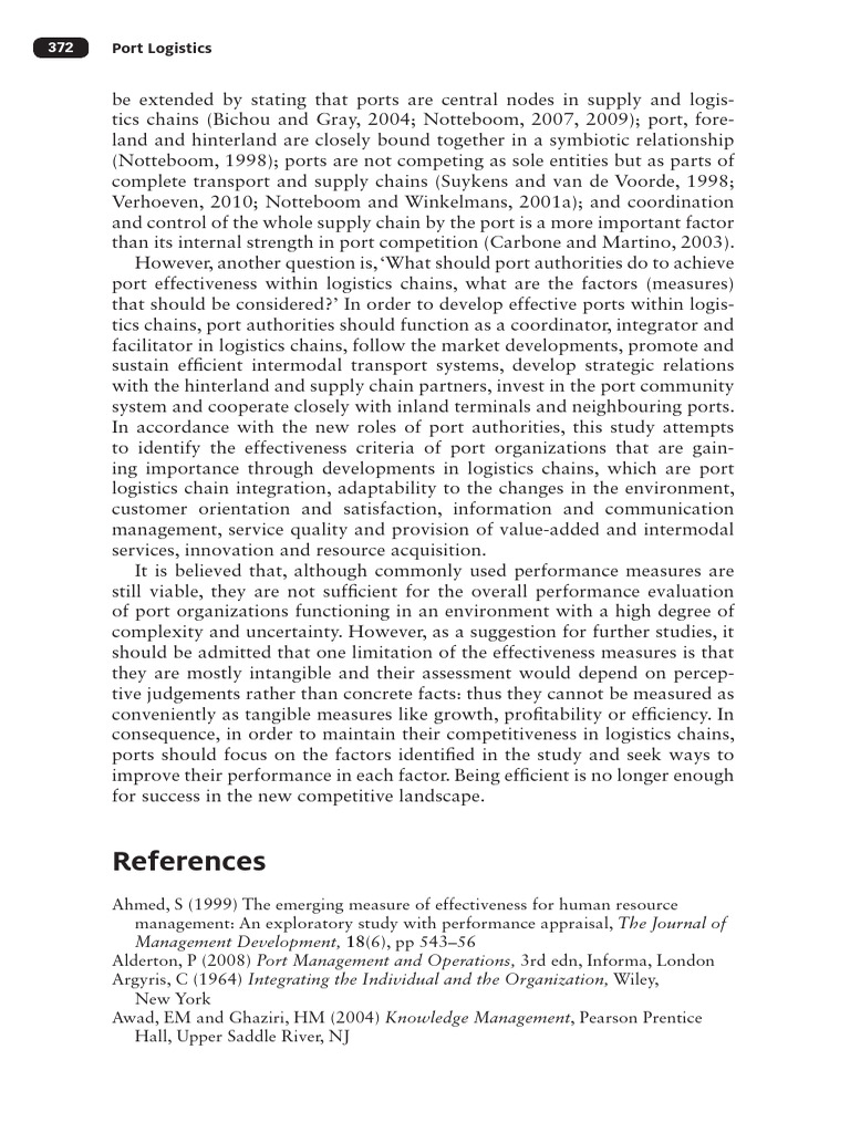 Maritime Logistics A Guide To Contemporary Shipping and Port Management ...