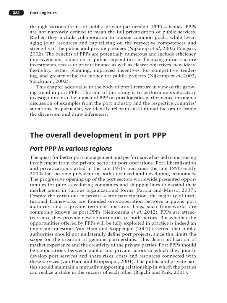 Maritime Logistics A Guide To Contemporary Shipping and Port Management (351-400) | PDF | Public ...