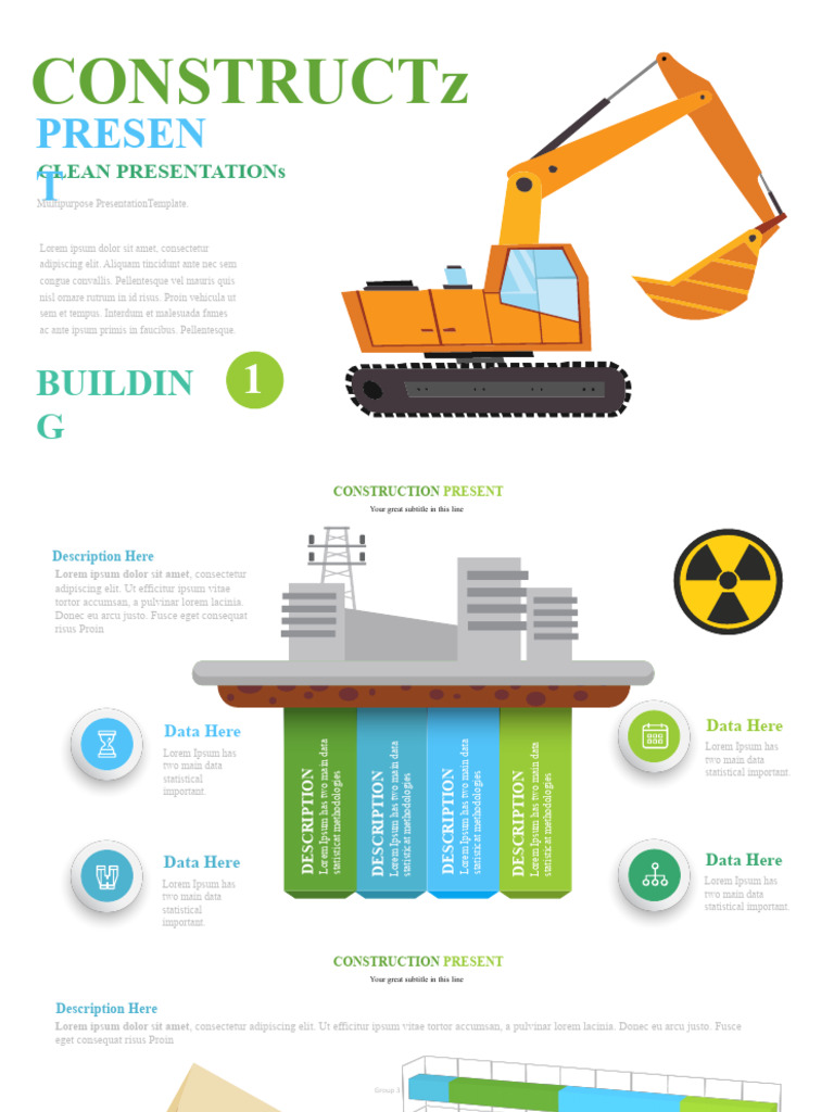 Construction Presentation Template | PDF | Tullii | Data